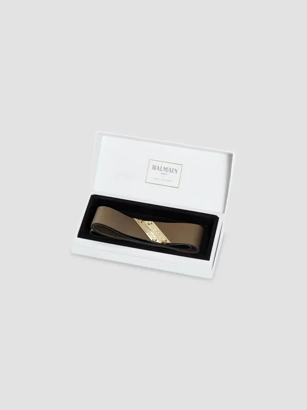ROZ HAIR Standard Leather Headband - Bronze