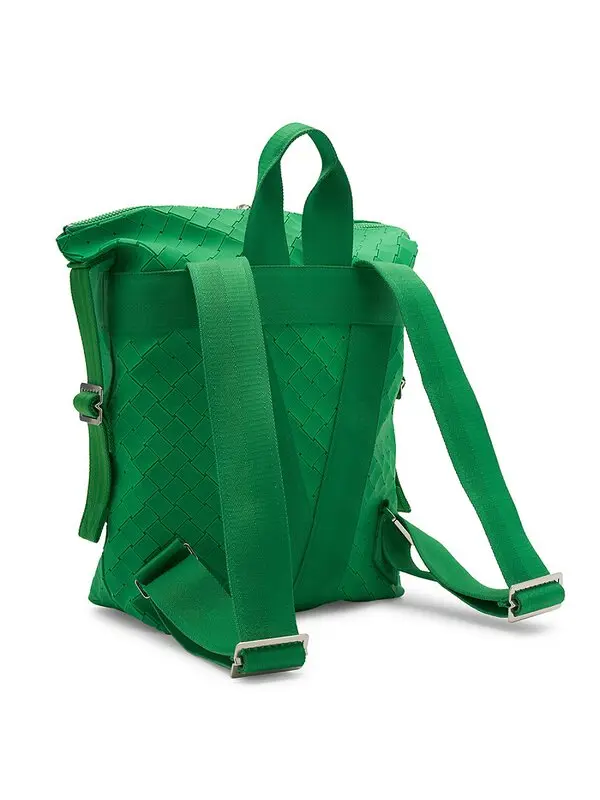 Bottega Veneta Intrecciato Zipped Backpack