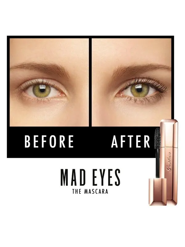 GUERLAIN Mad Eyes Mascara Long-wearing & Volumizing - Black