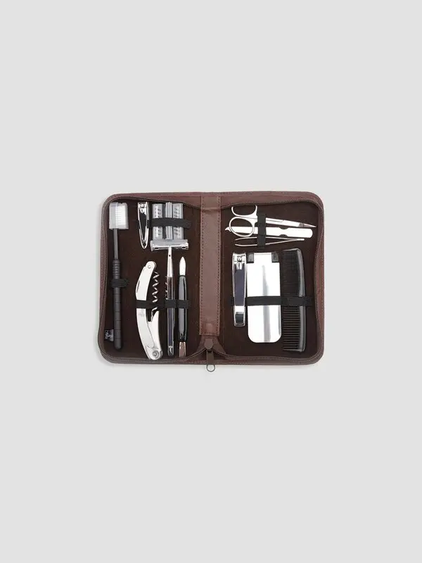 ROYCE NEW YORK Travel Grooming Necessities Kit - Coco