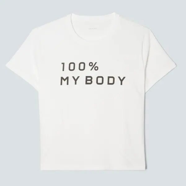Everlane 100% My Body Box-cut T-shirt - White