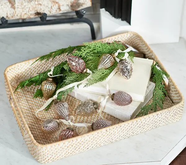 LAUREN MCBRIDE - Glass Decorative Ornament Garland By Laurenmcbride