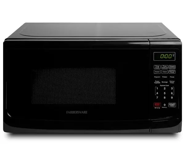FARBERWARE 0.7 Cubic Foot Microwave Black - One-color