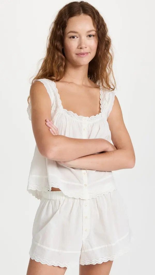 The Great. The Eyelet Tap Shorts