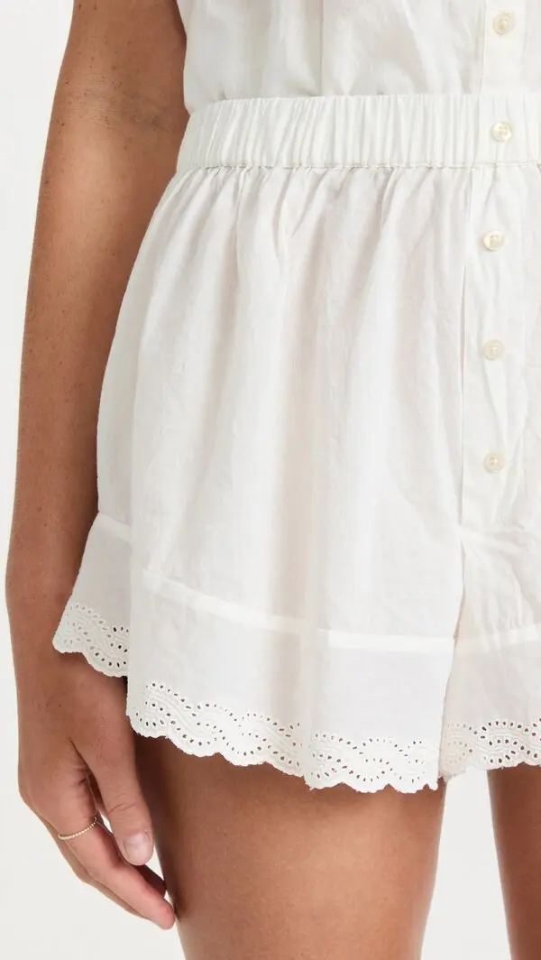 The Great. The Eyelet Tap Shorts
