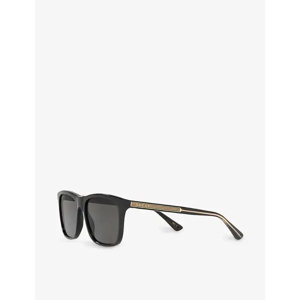 Gucci Gc001659 Rectangle-frame Sunglasses