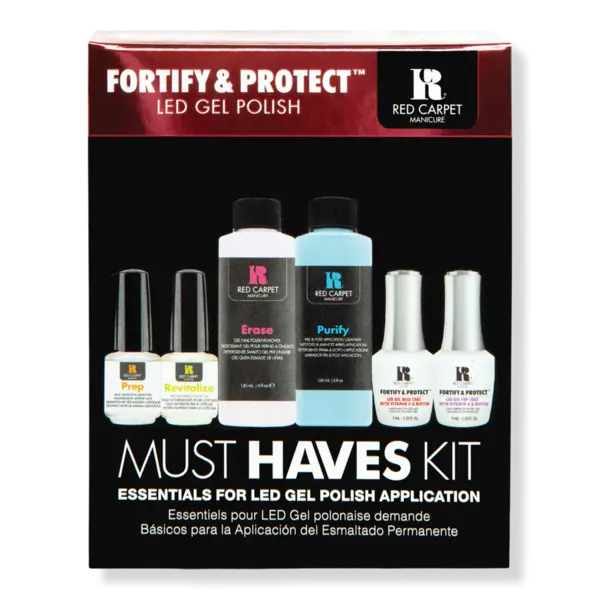RED CARPET MANICURE Fortify & Protect Must Haves Kit - One-color