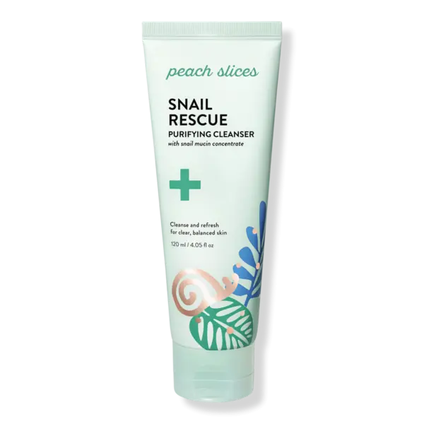 PEACH SLICES Snail Rescue Purifying Cleanser - One-color