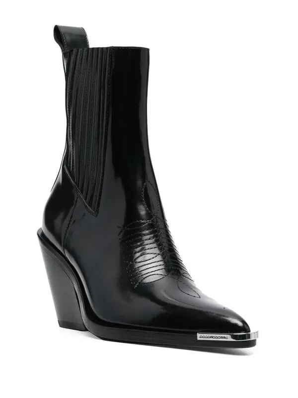 Rabanne 95mm Pointed-toe Boots