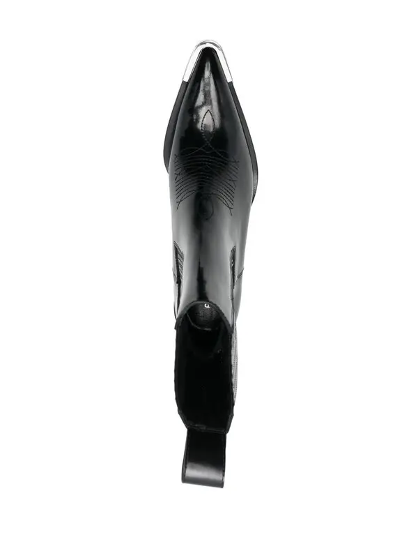 Rabanne 95mm Pointed-toe Boots