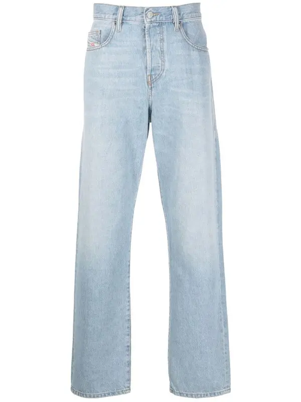 DIESEL® 2020 D-viker Straight-leg Jeans - Blue