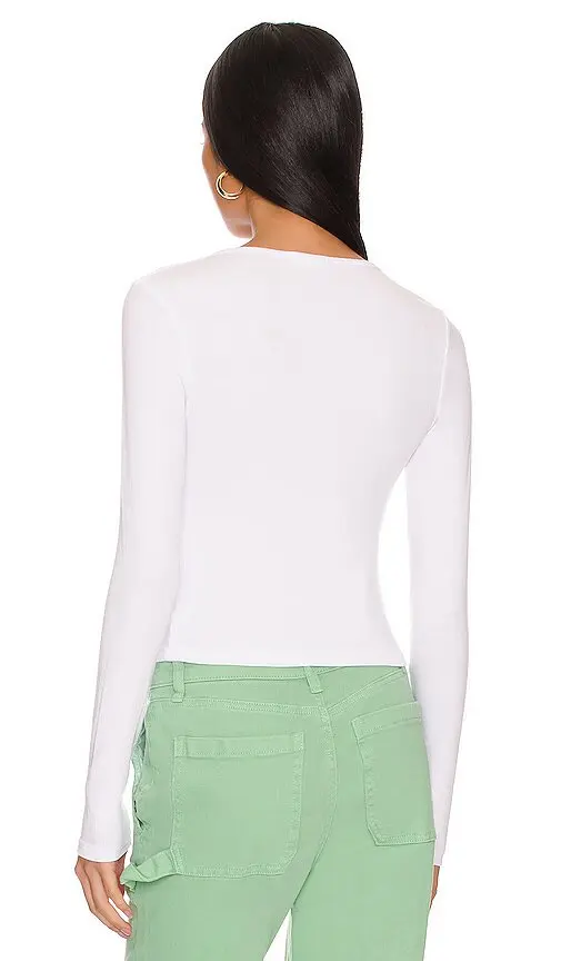 Lamade Sweet V Cardigan - White