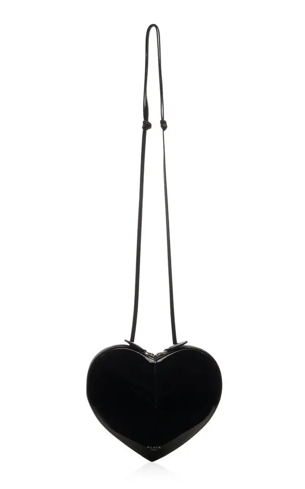 Alaïa Le Coeur Crossbody Bag - Black