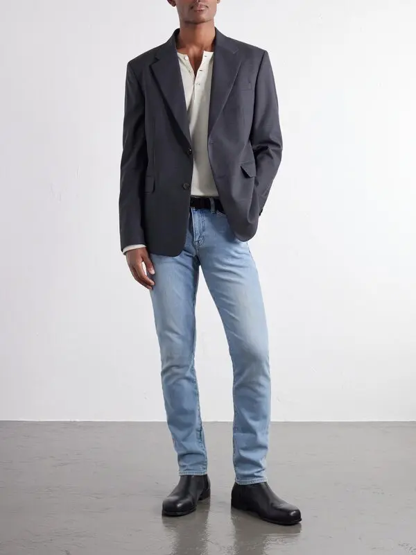 FRAME L'homme Slim-fit Stretch-denim Jeans