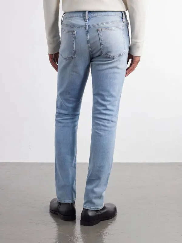 FRAME L'homme Slim-fit Stretch-denim Jeans