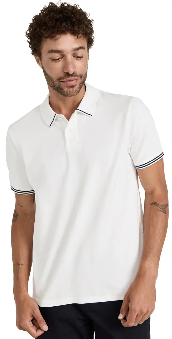 Club Monaco Tipped Collar Polo