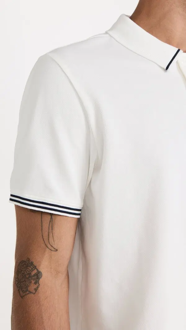 Club Monaco Tipped Collar Polo