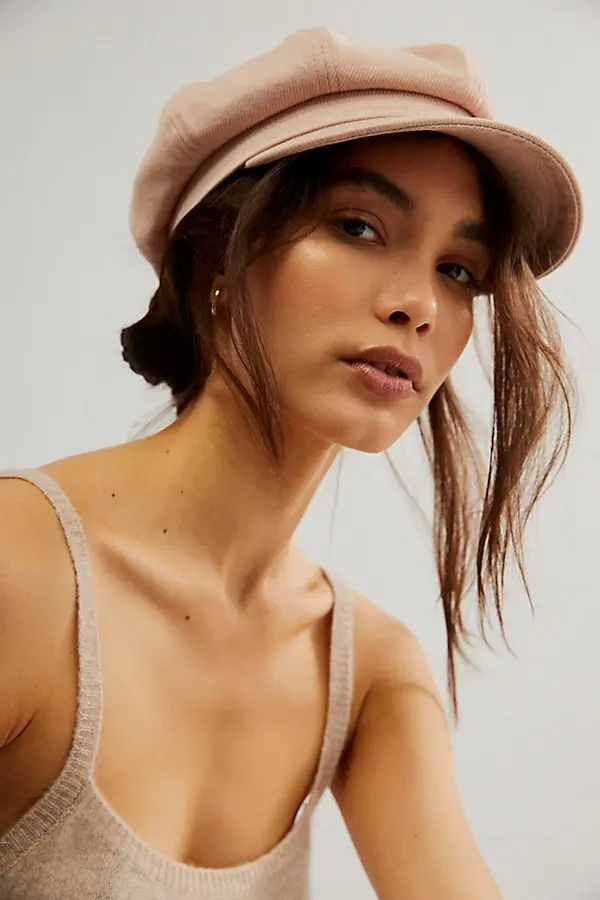 Free People Bowery Slouchy Lieutenant Cap