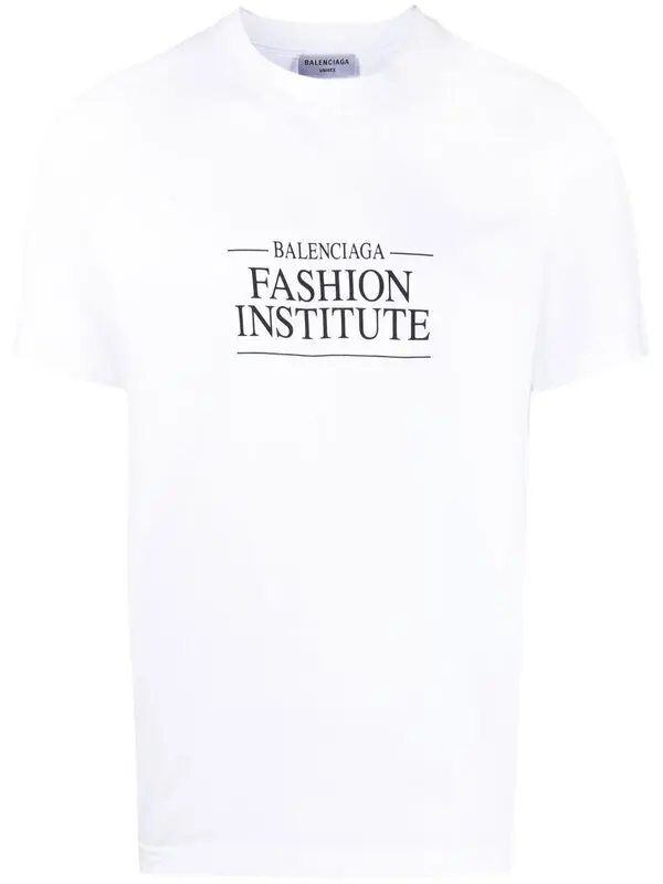 Balenciaga Fashion Institute T-shirt - White