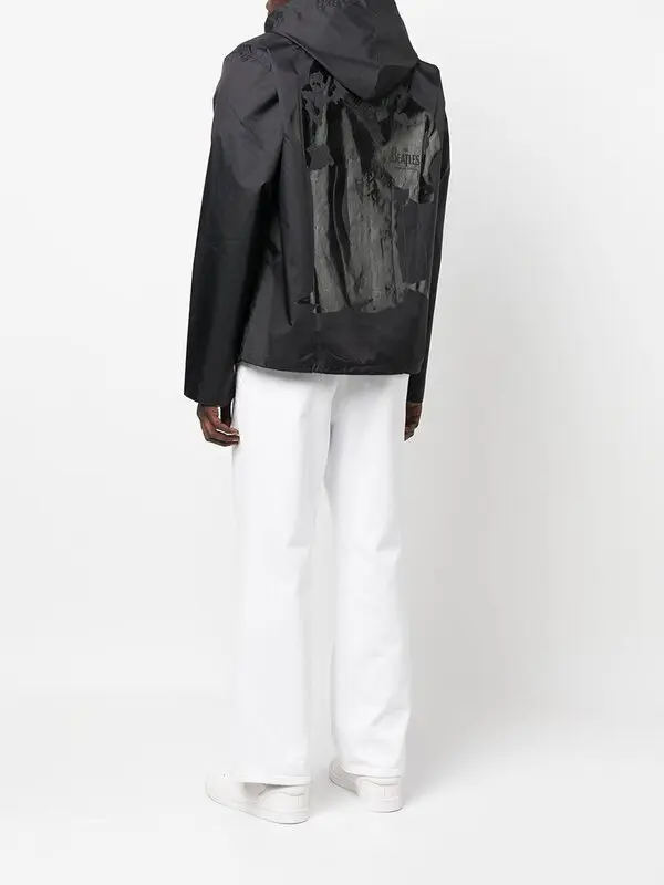 Comme Des Garçons The Beatles Graphic Print Hooded Jacket