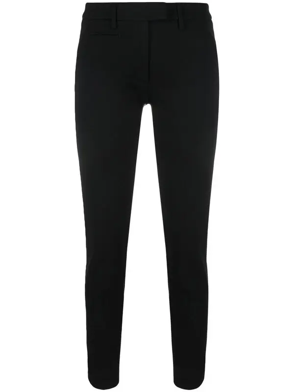 DONDUP Mid-rise Skinny Trousers - Black