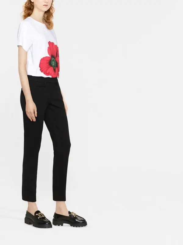 DONDUP Mid-rise Skinny Trousers - Black