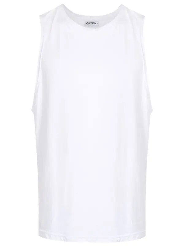 AMIR SLAMA Embroidered Logo Tank Top