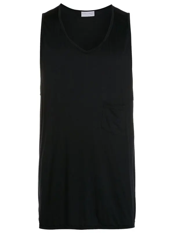 AMIR SLAMA Patch Pocket Tank Top