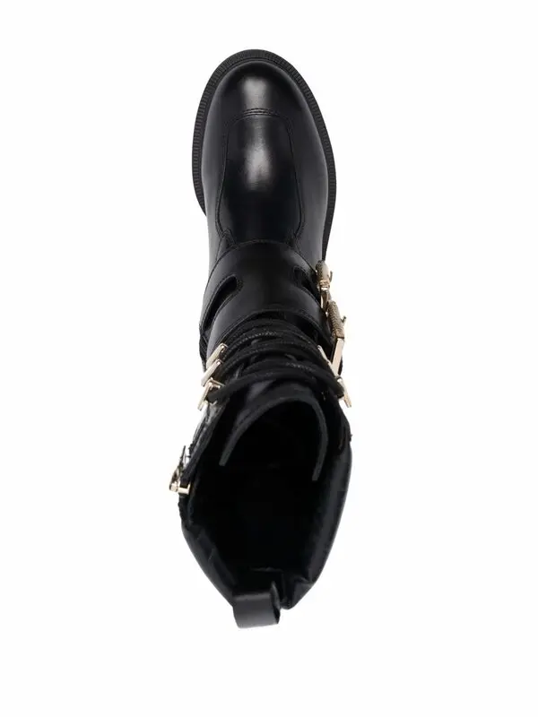 Moschino Buckle-fastening Combat Boots
