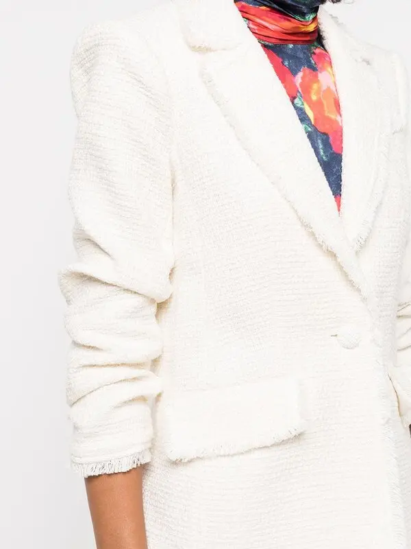 Cinq À Sept Khloe Boucle Tweed Blazer