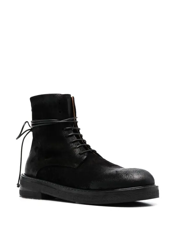 Marsèll Parrucca Suede Combat Boots