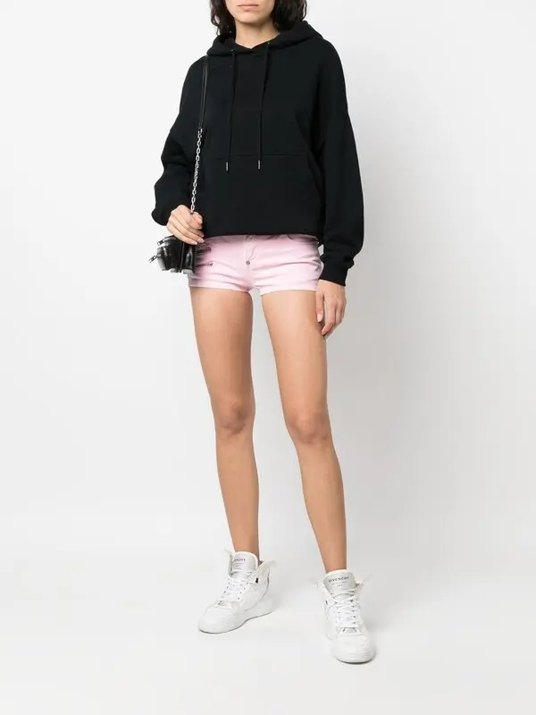 Philipp Plein Denim Hot Pants - Pink