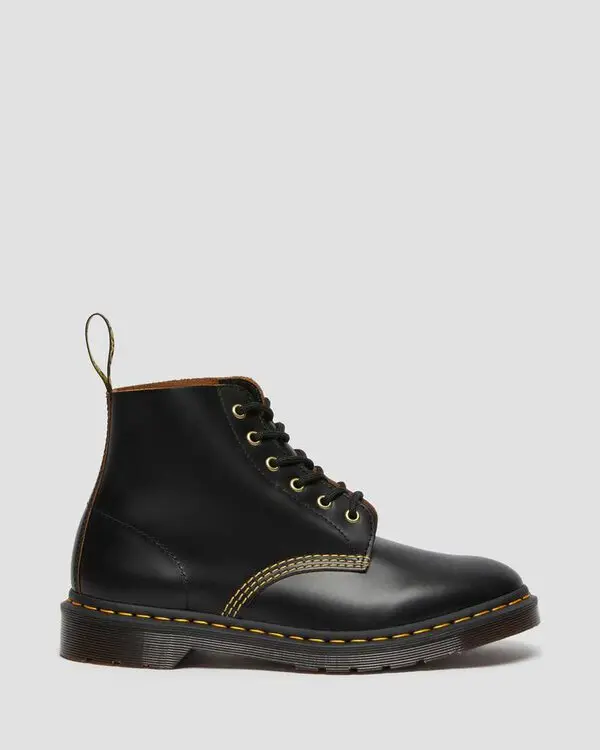 Dr. Martens 101 Vintage Smooth Leather Ankle Boots