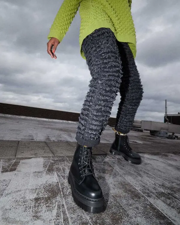 Dr. Martens Vegan Jadon Ii Mono Platform Boots