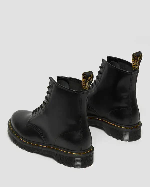 Dr. Martens 1460 Bex Leather Lace-up Boots - Black