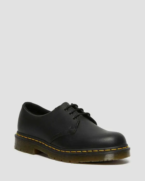 Dr. Martens 1461 Slip Resistant Leather Oxford Shoes - Black