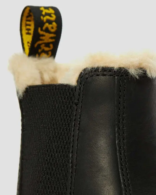 Dr. Martens 2976 Faux Fur Lined Chelsea Boots