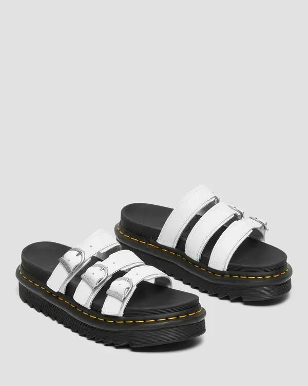 Dr. Martens Blaire Leather Slide Sandals