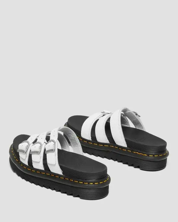 Dr. Martens Blaire Leather Slide Sandals