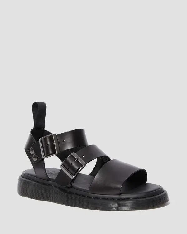 Dr. Martens Gryphon Brando Leather Gladiator Sandals