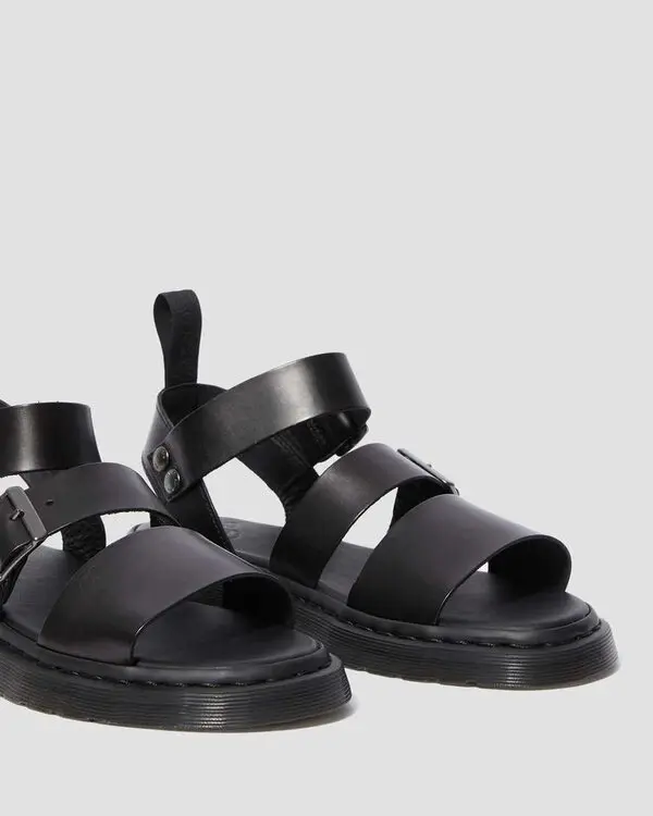 Dr. Martens Gryphon Brando Leather Gladiator Sandals