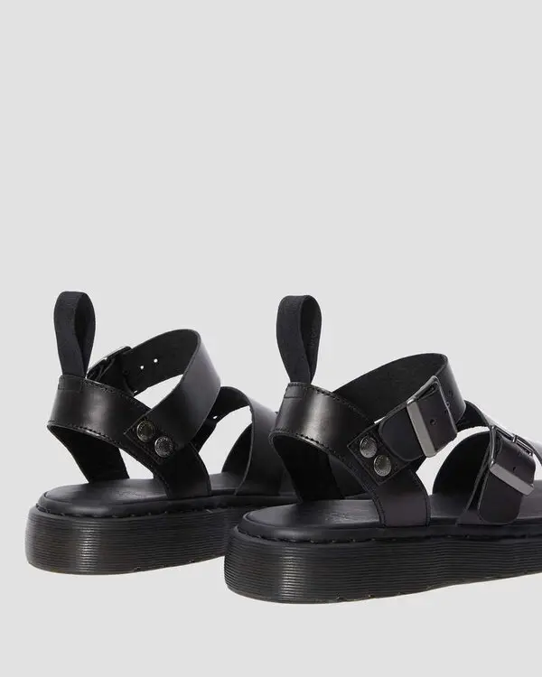Dr. Martens Gryphon Brando Leather Gladiator Sandals