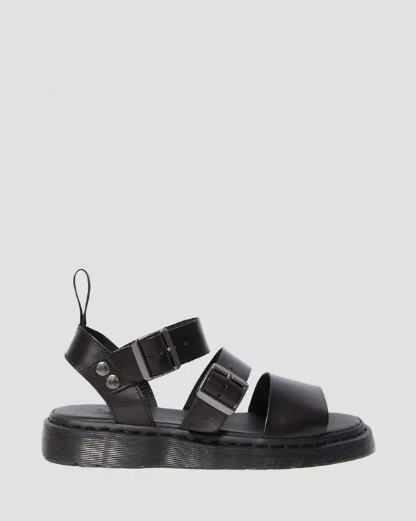 Dr. Martens Gryphon Brando Leather Gladiator Sandals