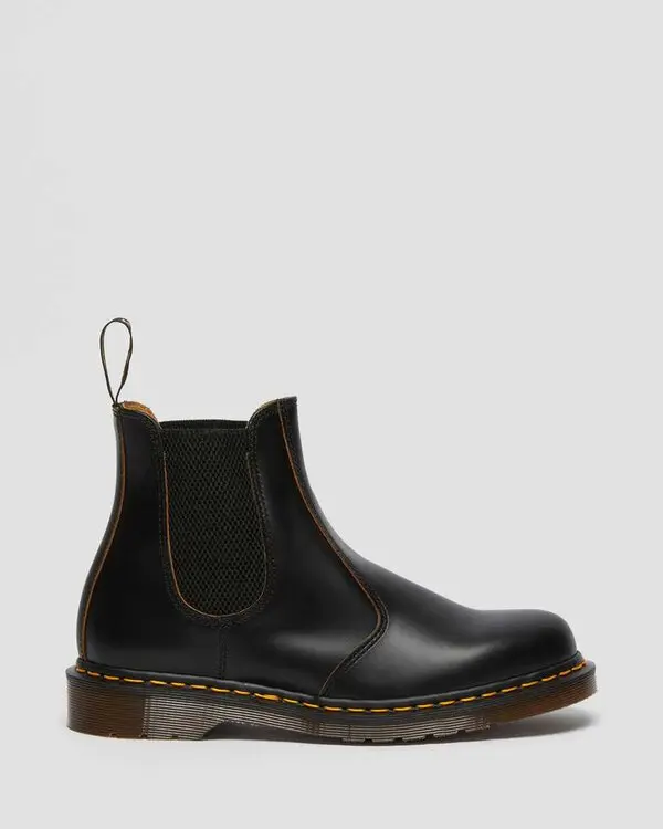 Dr. Martens 2976 Vintage Made In England Chelsea Boots - Black