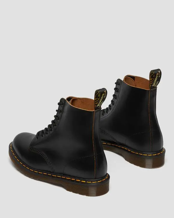 Dr. Martens 1460 Vintage Made Combat Boots - Black