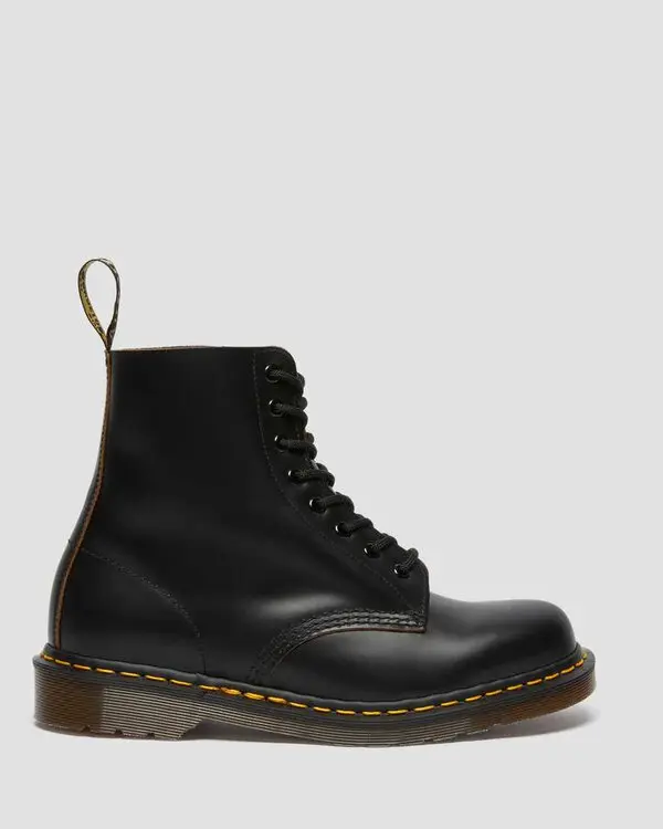 Dr. Martens 1460 Vintage Made Combat Boots - Black