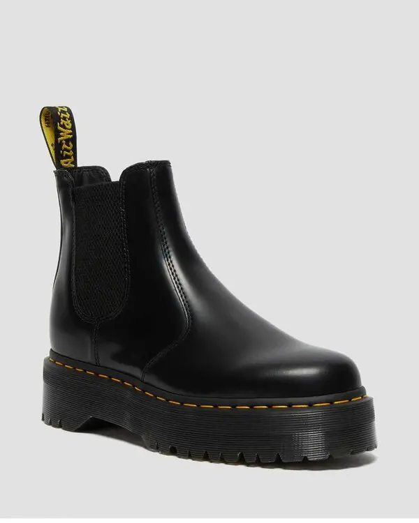 Dr. Martens 2976 Platform Chelsea Boots - Black