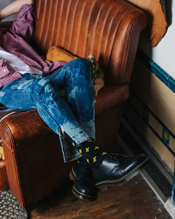 Dr. Martens 1461 Vintage Leather Oxford - Black