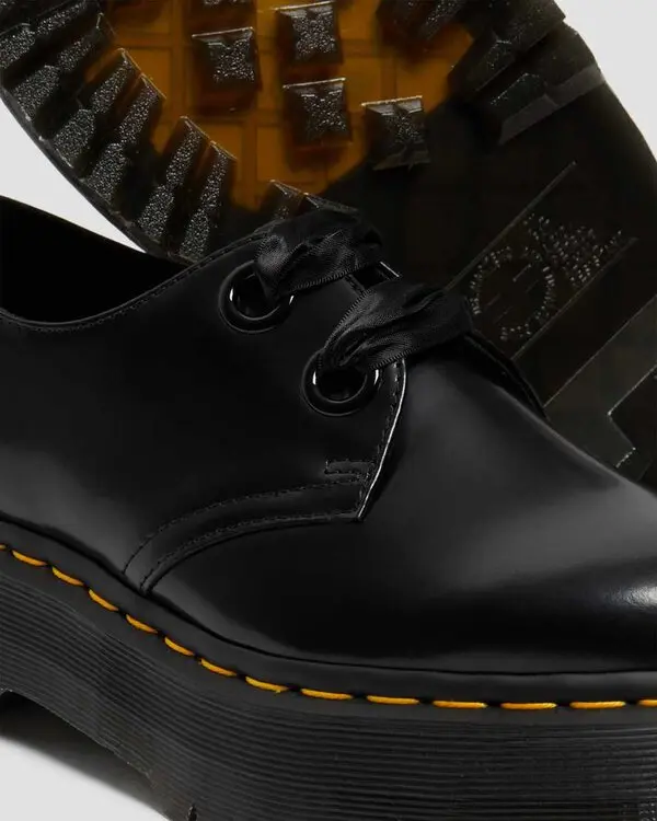 Dr. Martens Holly Leather Platform Shoes