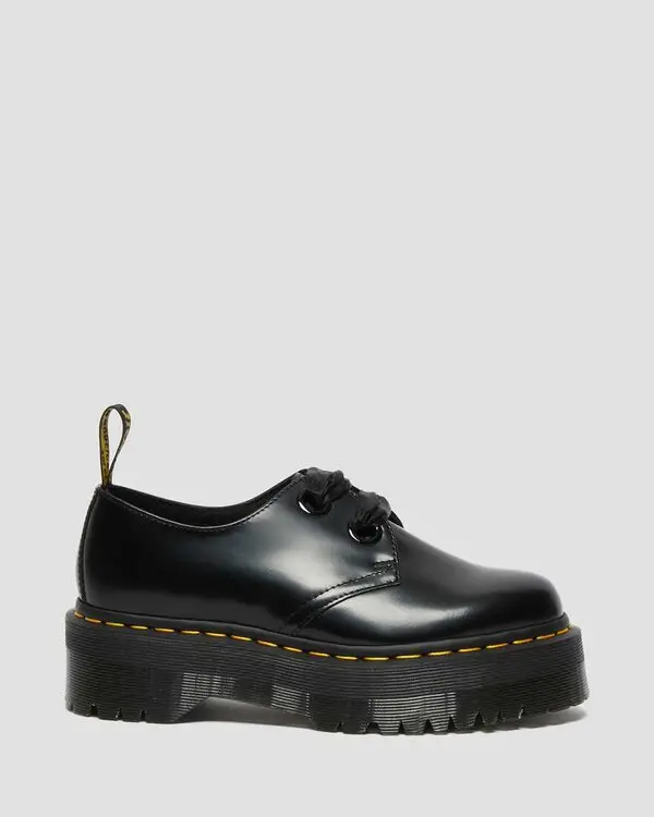 Dr. Martens Holly Leather Platform Shoes